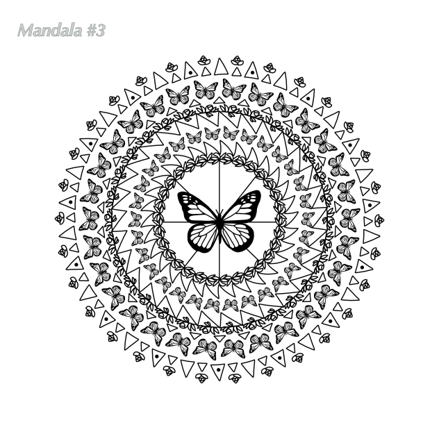 Mandala 3 - ibisPaint