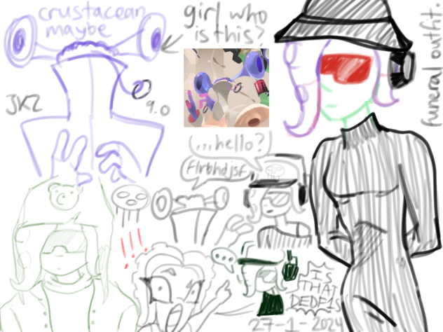 Acht and….idk. Doodles - ibisPaint