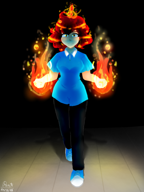 BURN - ibisPaint