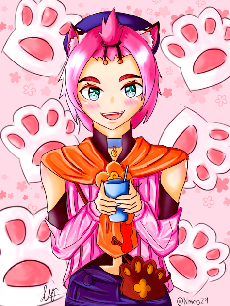 Teenage Diona - ibisPaint