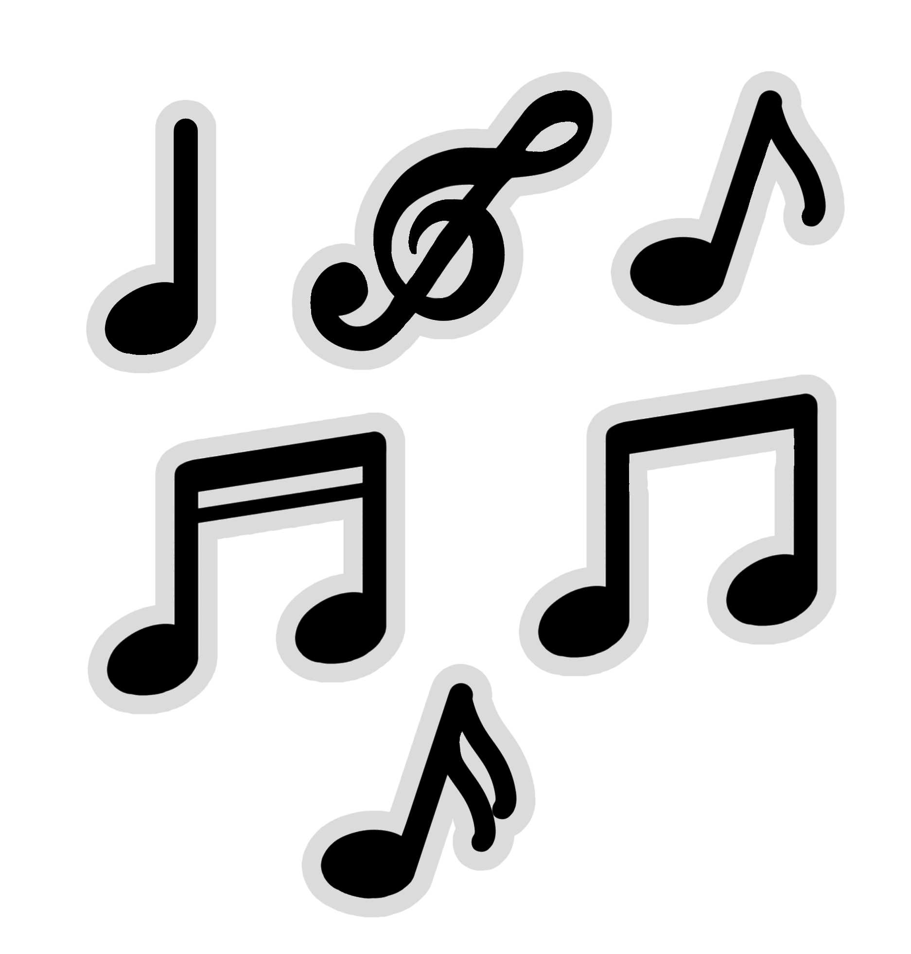 Music Notes Stickers - ibisPaint