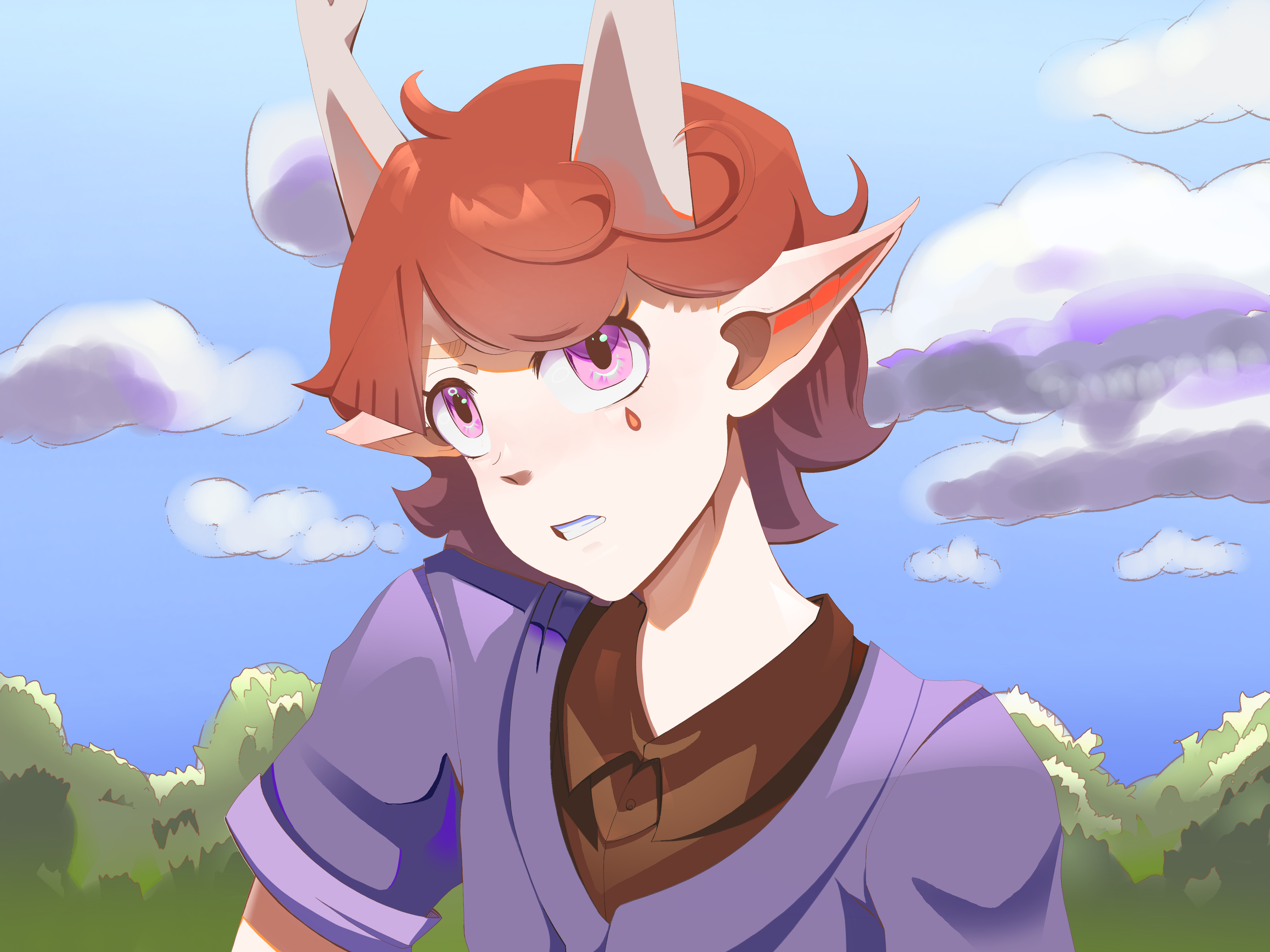 First drawing since my birthday - ibisPaint