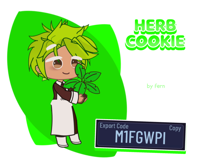herb cookie - ibisPaint
