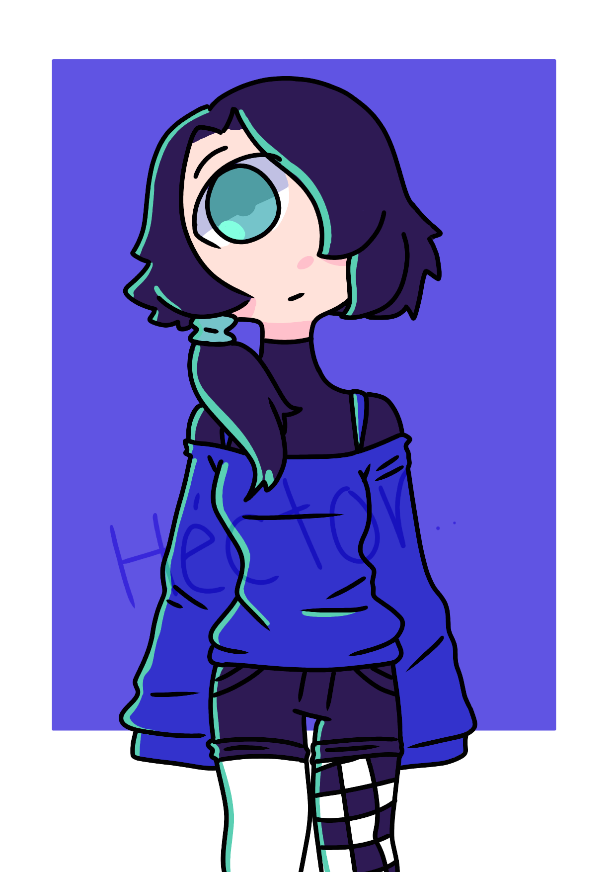 dibujo de un oc uwu - ibisPaint