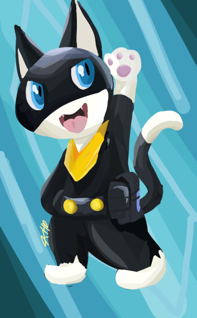 [Persona 5] Morgana - ibisPaint