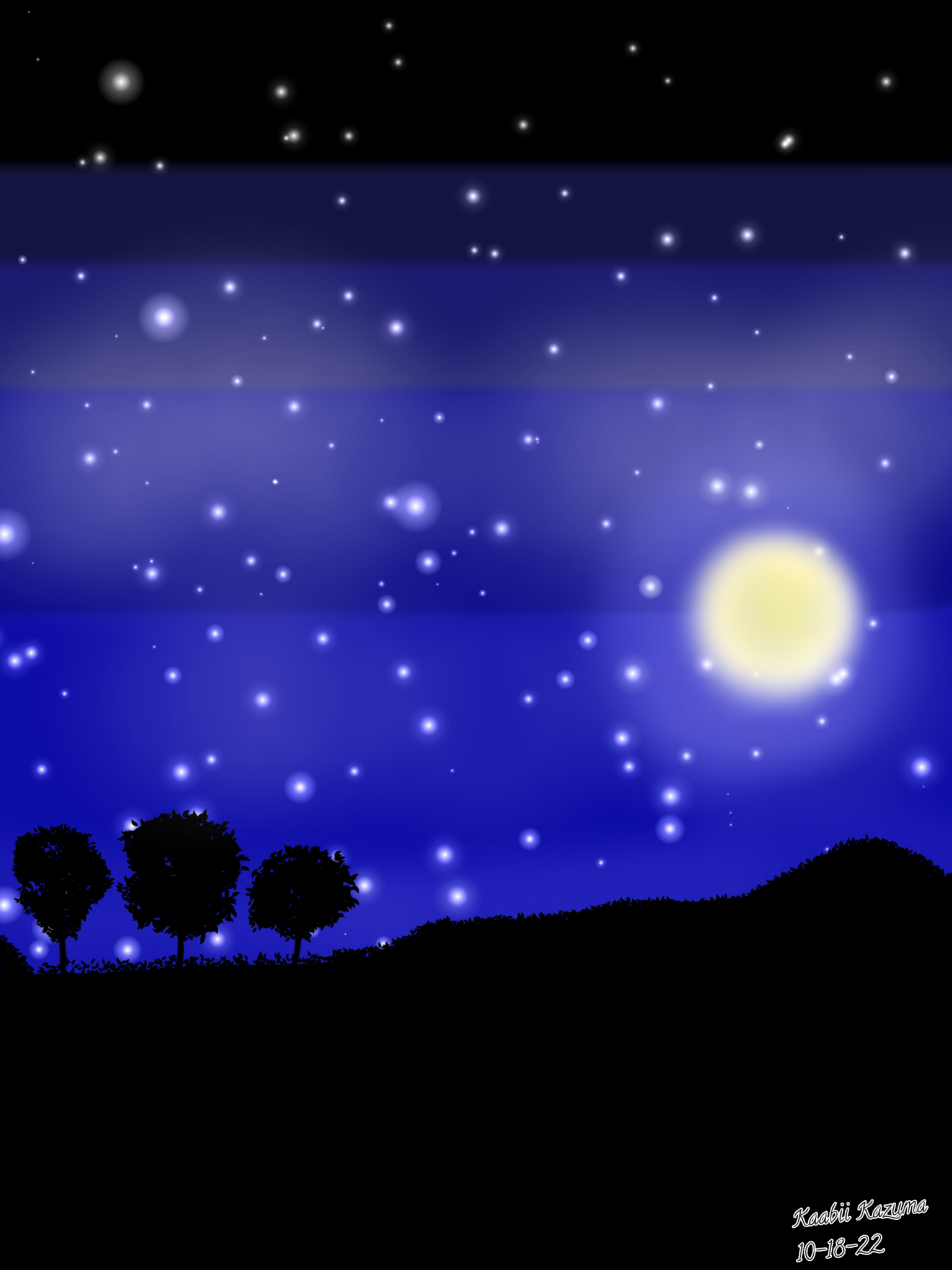 Night Time - ibisPaint