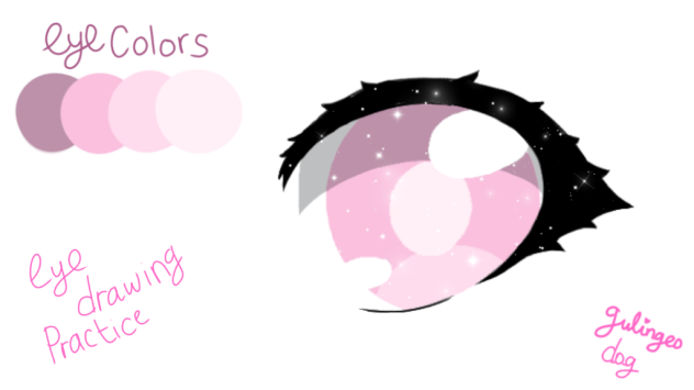 Eye practice - ibisPaint