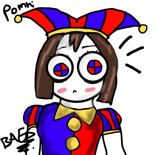 ponmi amazing digital circus - ibisPaint