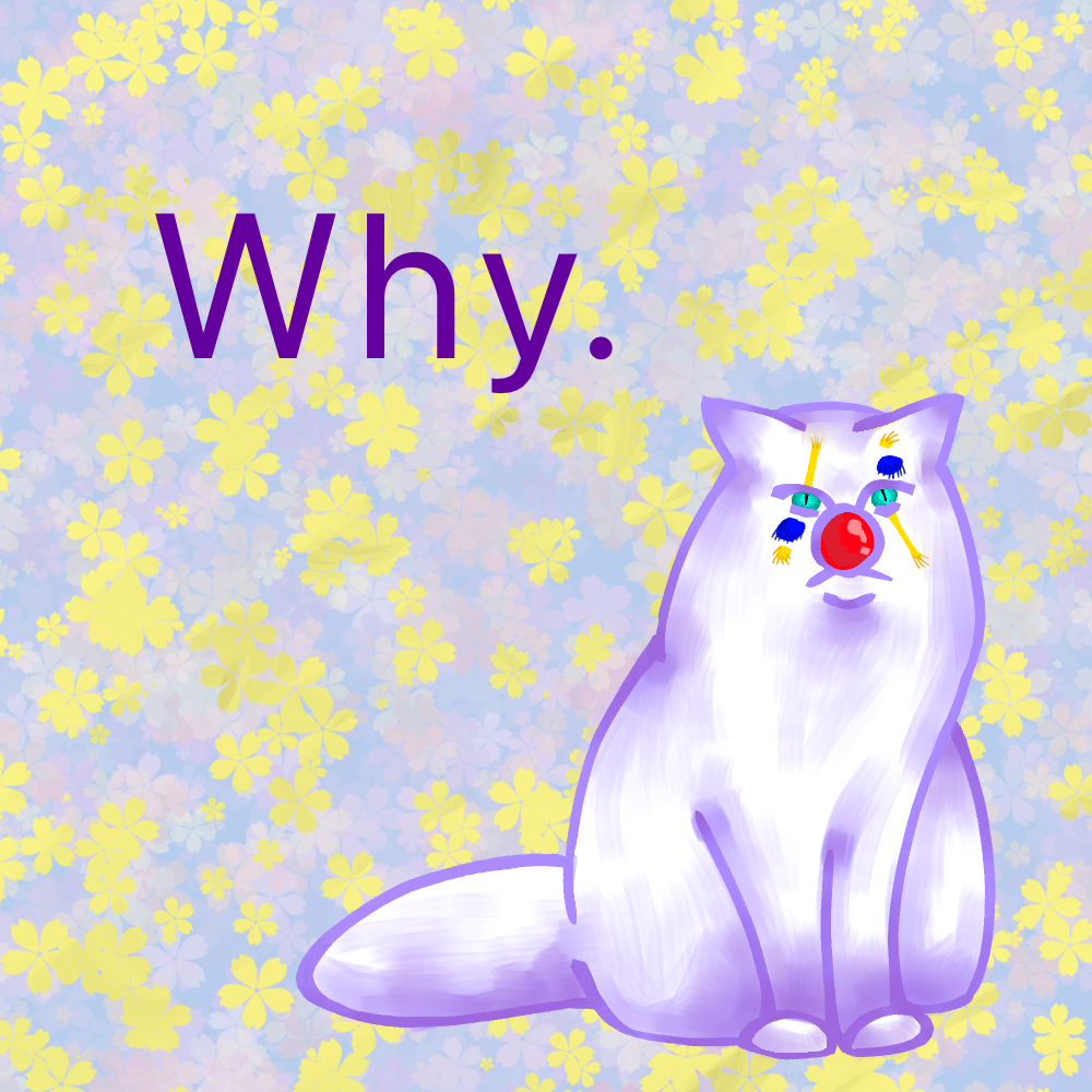 Cat clown - ibisPaint