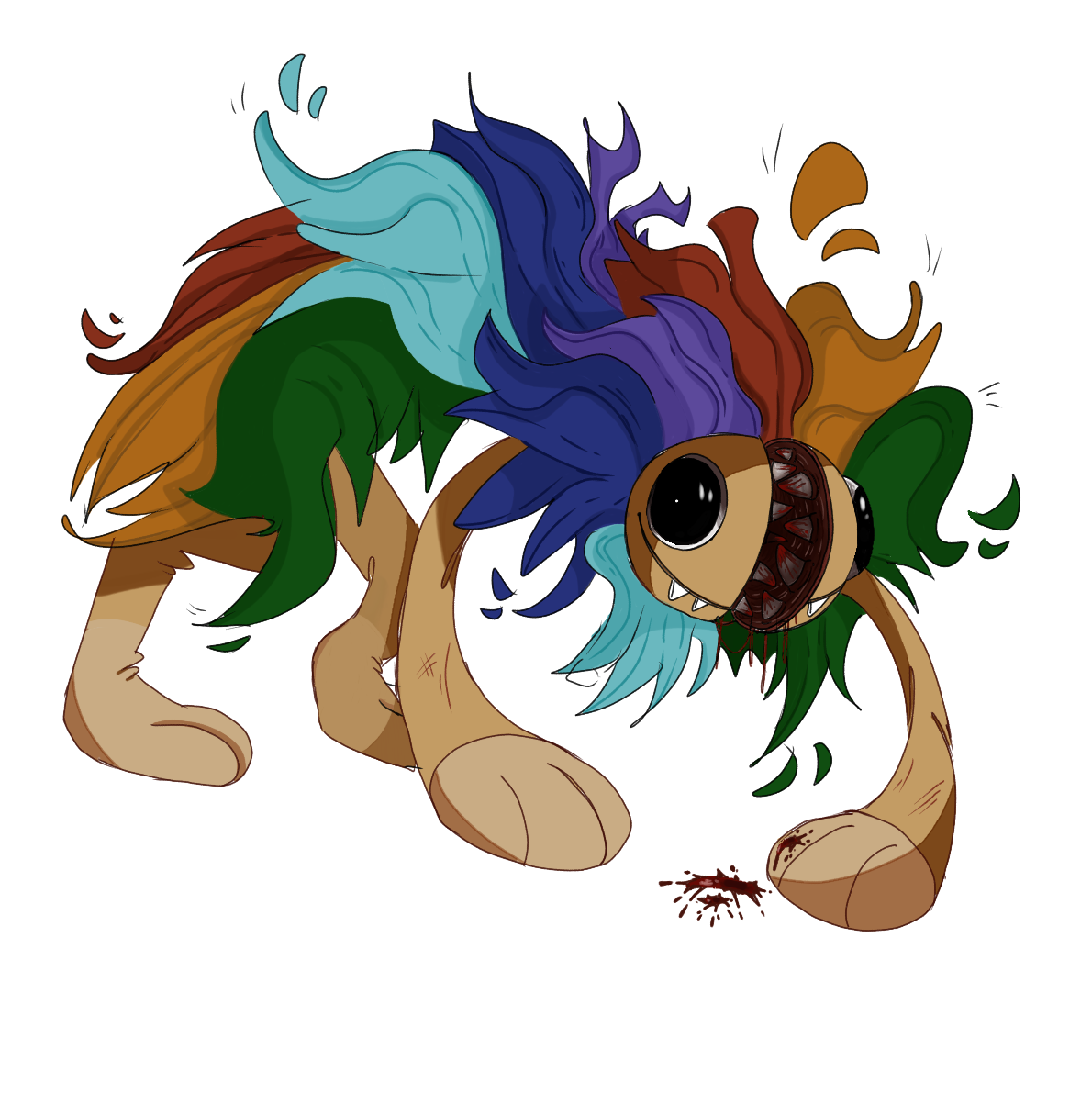 Ярнаби. Poppy Playtime 4 - ibisPaint