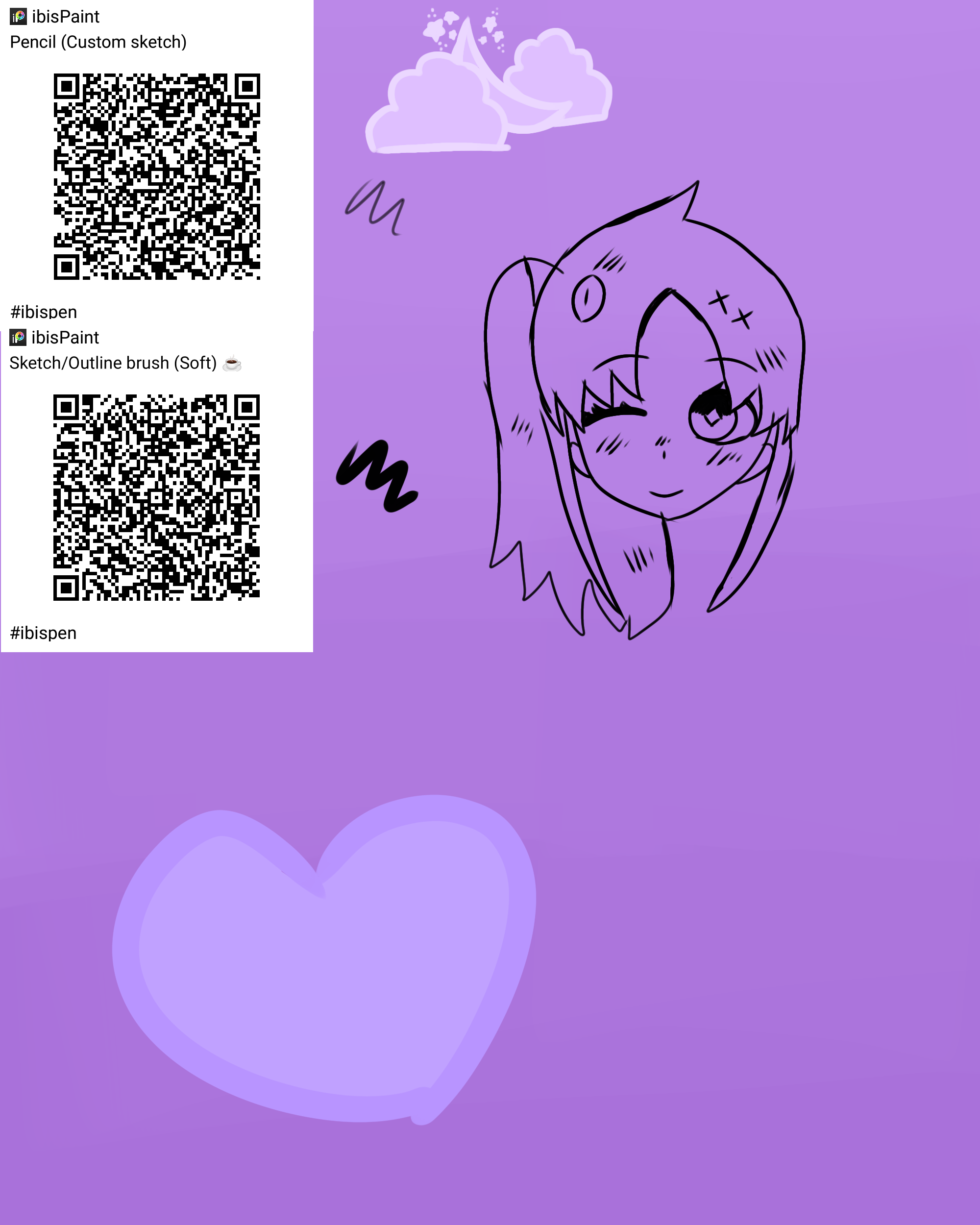 Sketching and Lineart brush! - ibisPaint