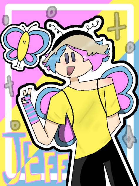 HUMAN JEFF💖💛💙 - ibisPaint