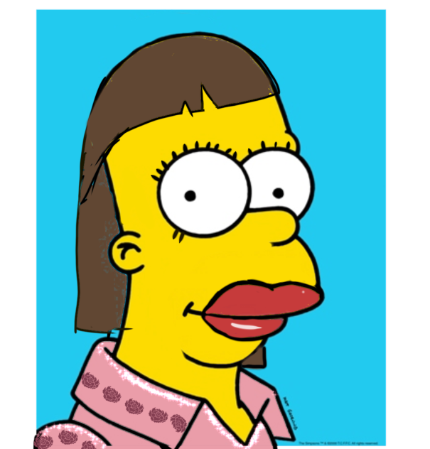 girl Homer - ibisPaint