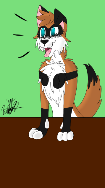 Happy Puppy - ibisPaint