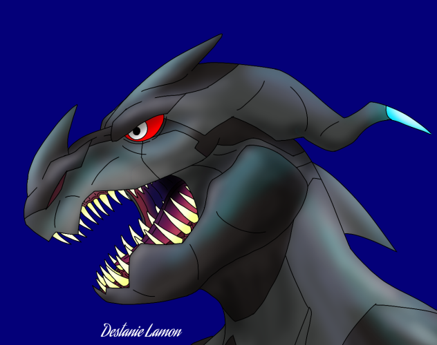 Realistic Zekrom - ibisPaint