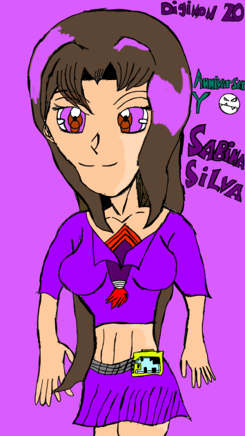 Digimon 20th anniversary sabina Silva - ibisPaint