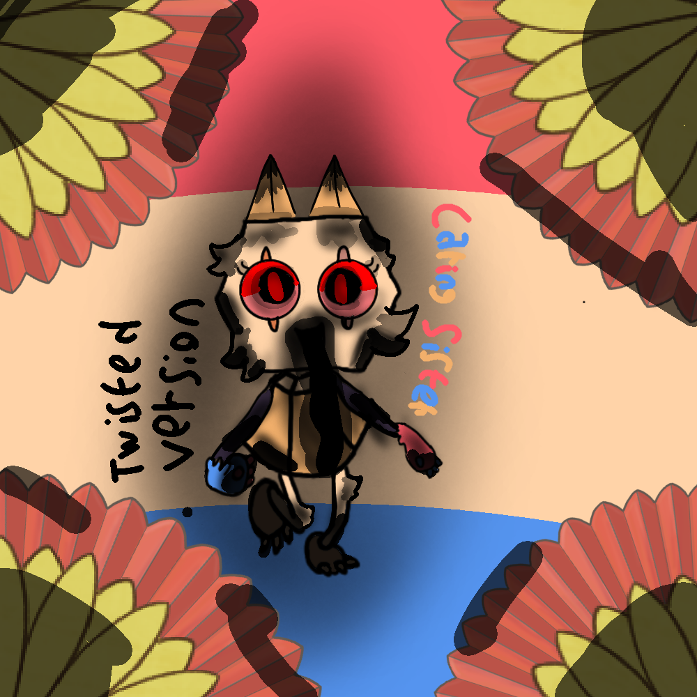 Caring sister scrap skin twisted version - ibisPaint