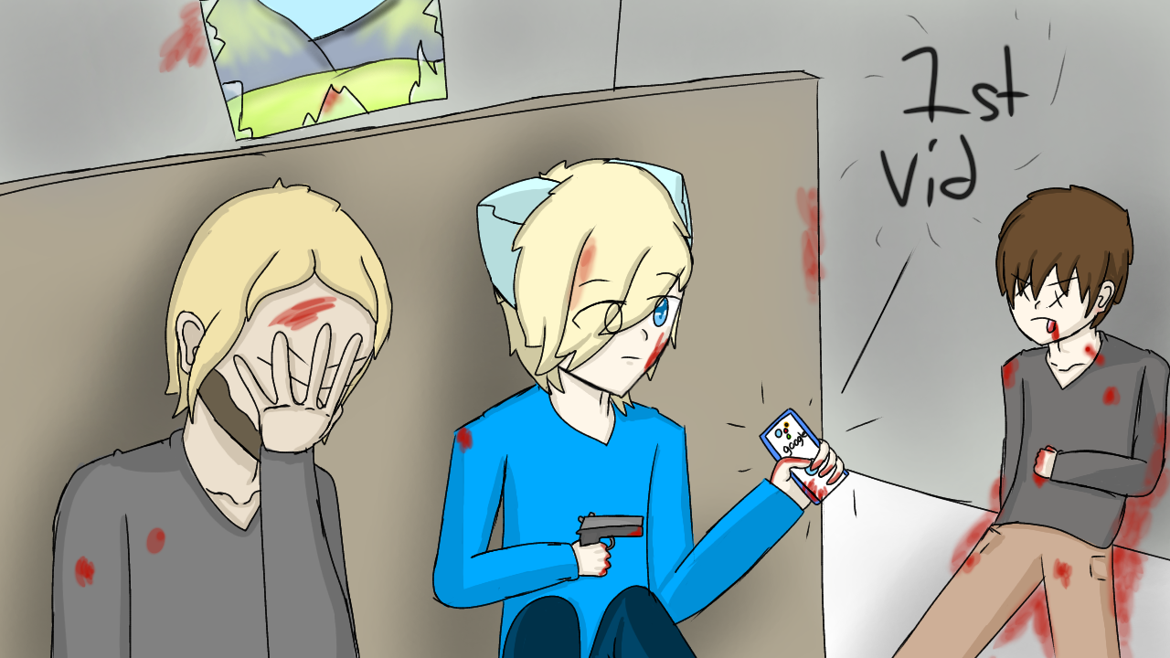 a thumbnail for my friends first YT vid - ibisPaint