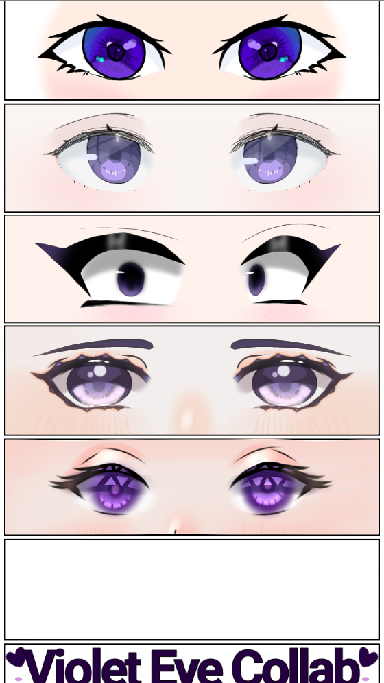 Violet Eye Collab - ibisPaint