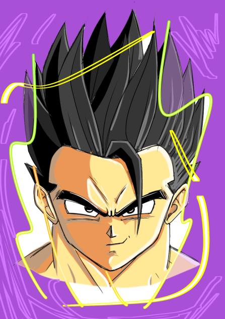 Son Gohan - ibisPaint