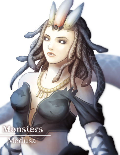 Monsters2 Medusa - ibisPaint
