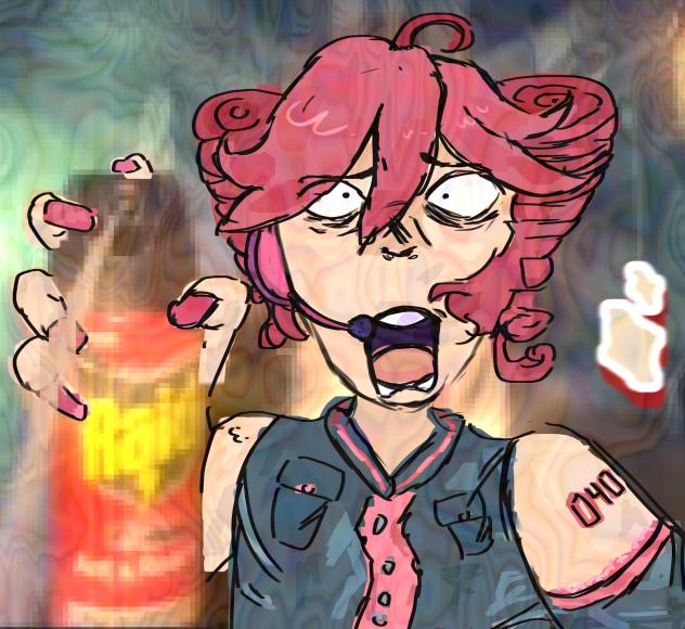 Kasune Teto Aggresively Spraying Raid - ibisPaint