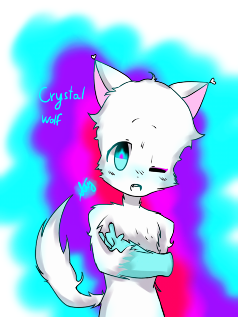 Арт для Crystal Wolf - ibisPaint