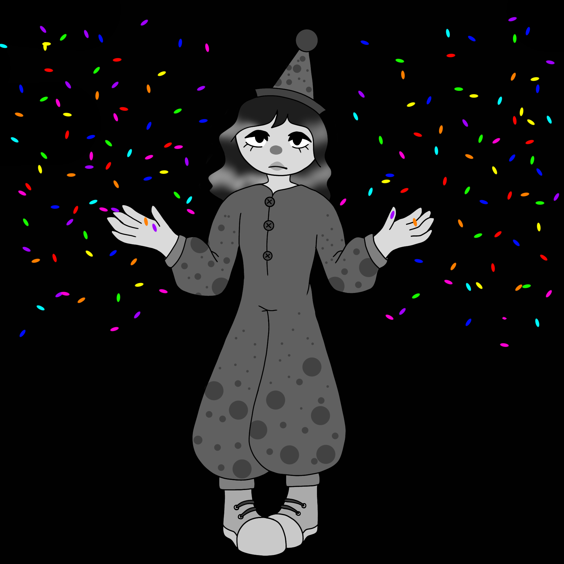 Clown doodle - ibisPaint