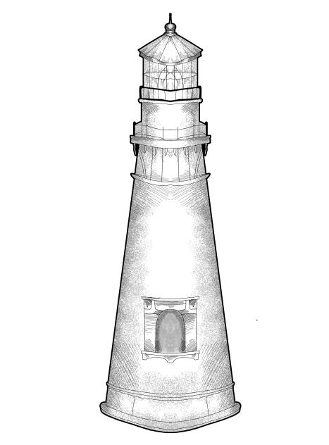 lighthouse stamp - ibisPaint