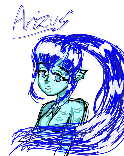 Water Goddess - ibisPaint