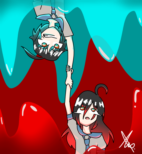 Upside down - ibisPaint