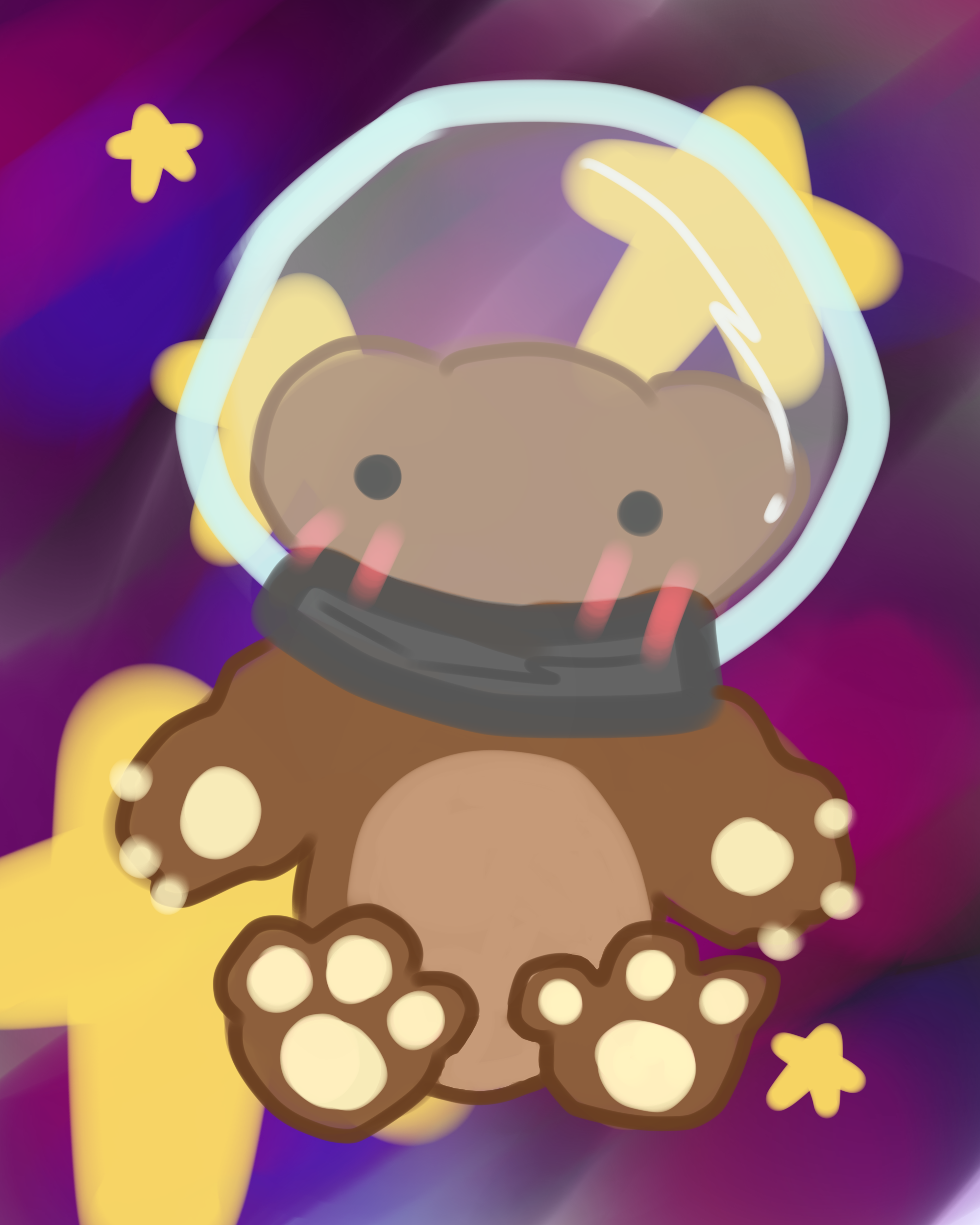 Astro bear 😊 - ibisPaint