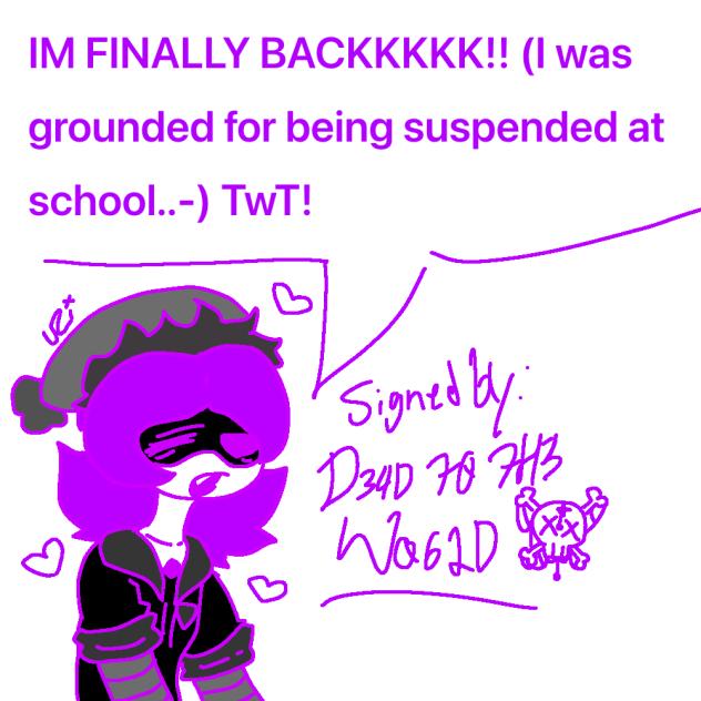 IM BACK (AGAINNNN) - ibisPaint