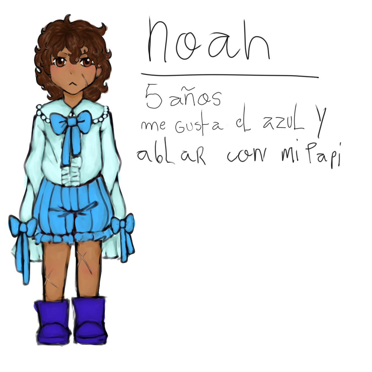 My baby boy Noah - ibisPaint