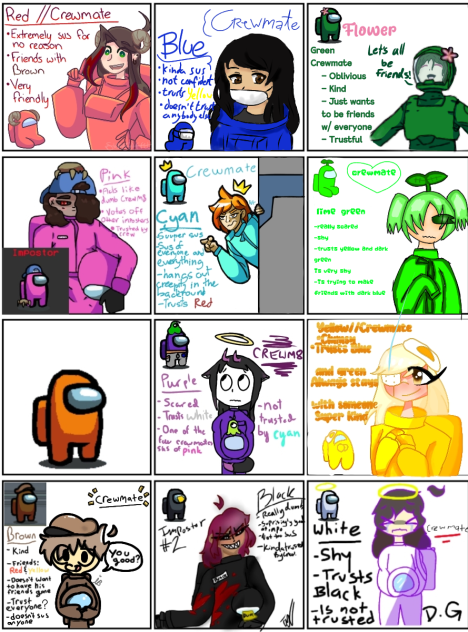 Among Us Collab - ibisPaint