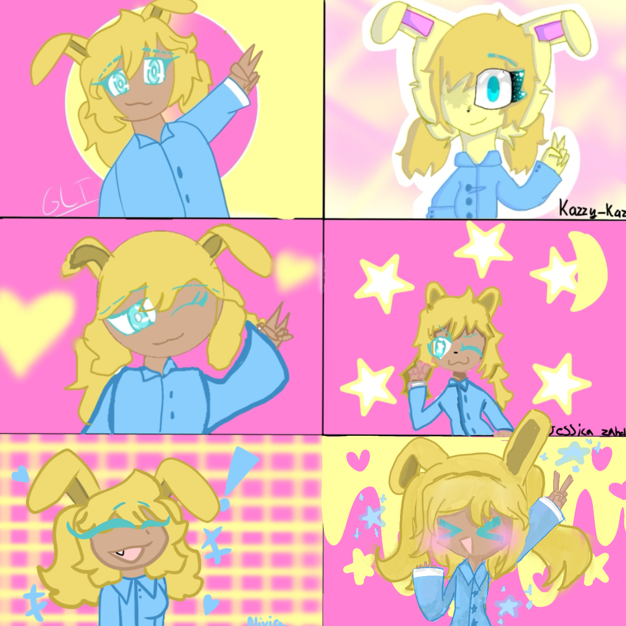 Bunny Collab - ibisPaint