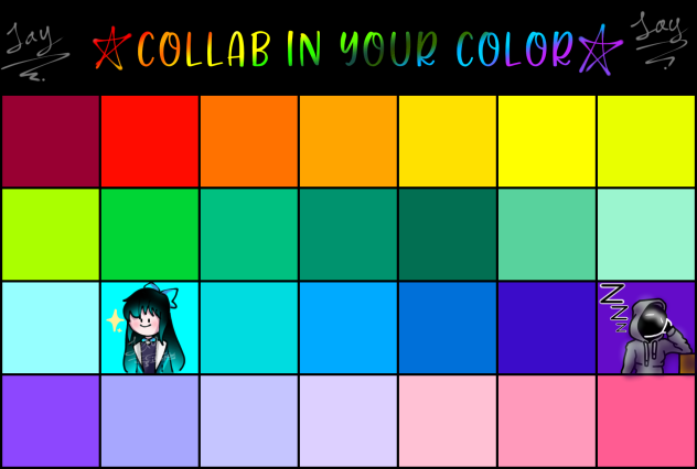 Oc colour collab - ibisPaint