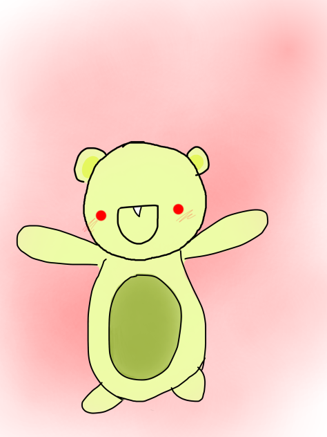 Red Kuma - ibisPaint