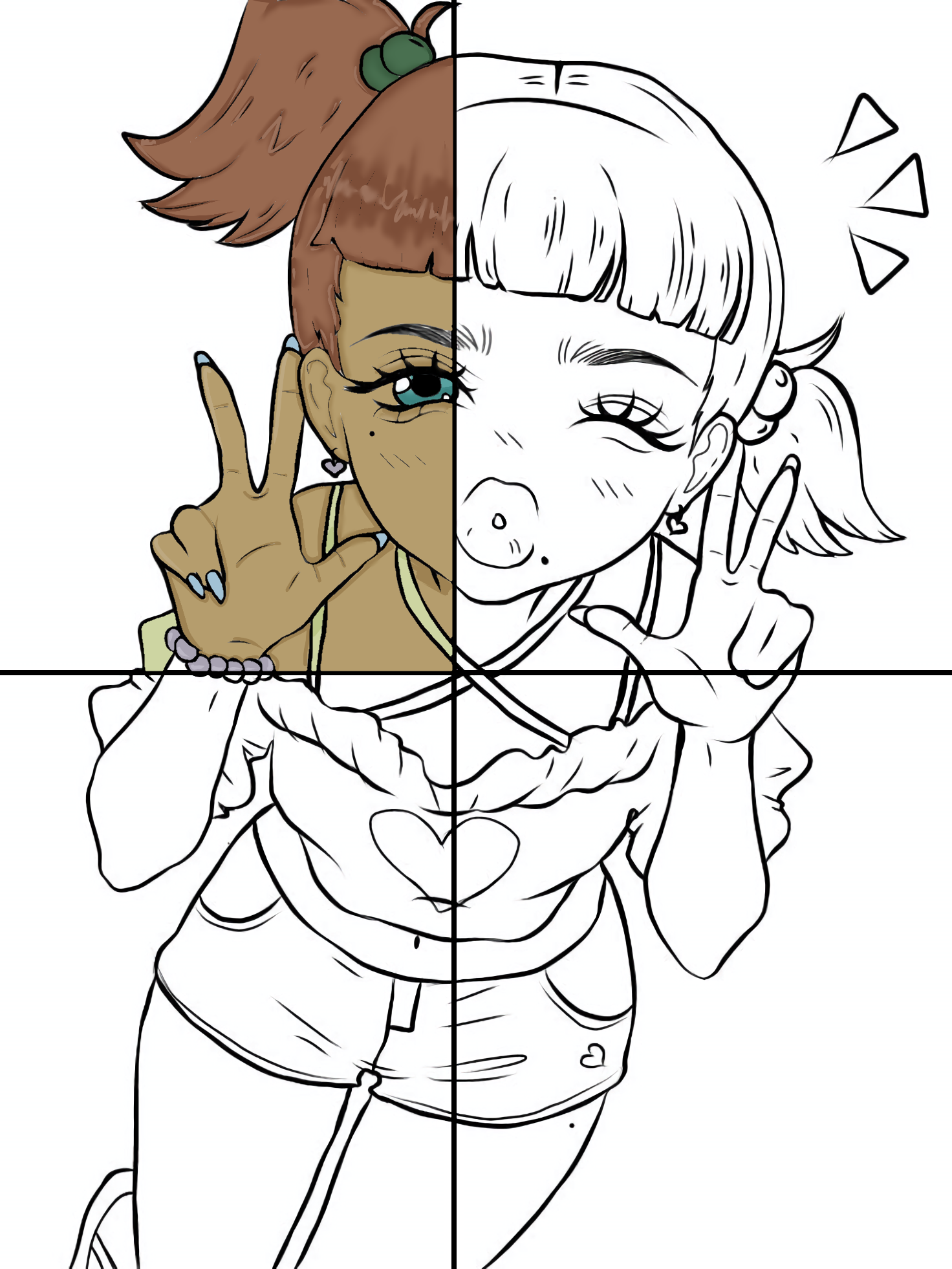 coloring collab - ibisPaint