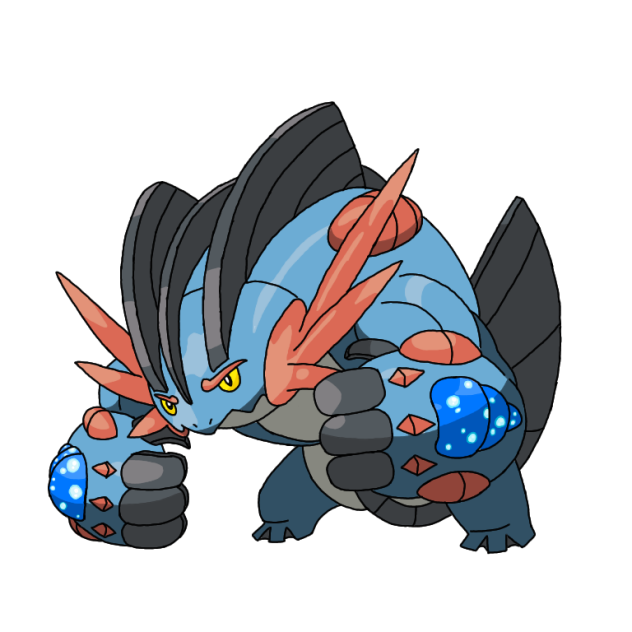 Alternate Mega Swampert - ibisPaint