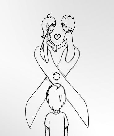 the pair of cutting love - ibisPaint