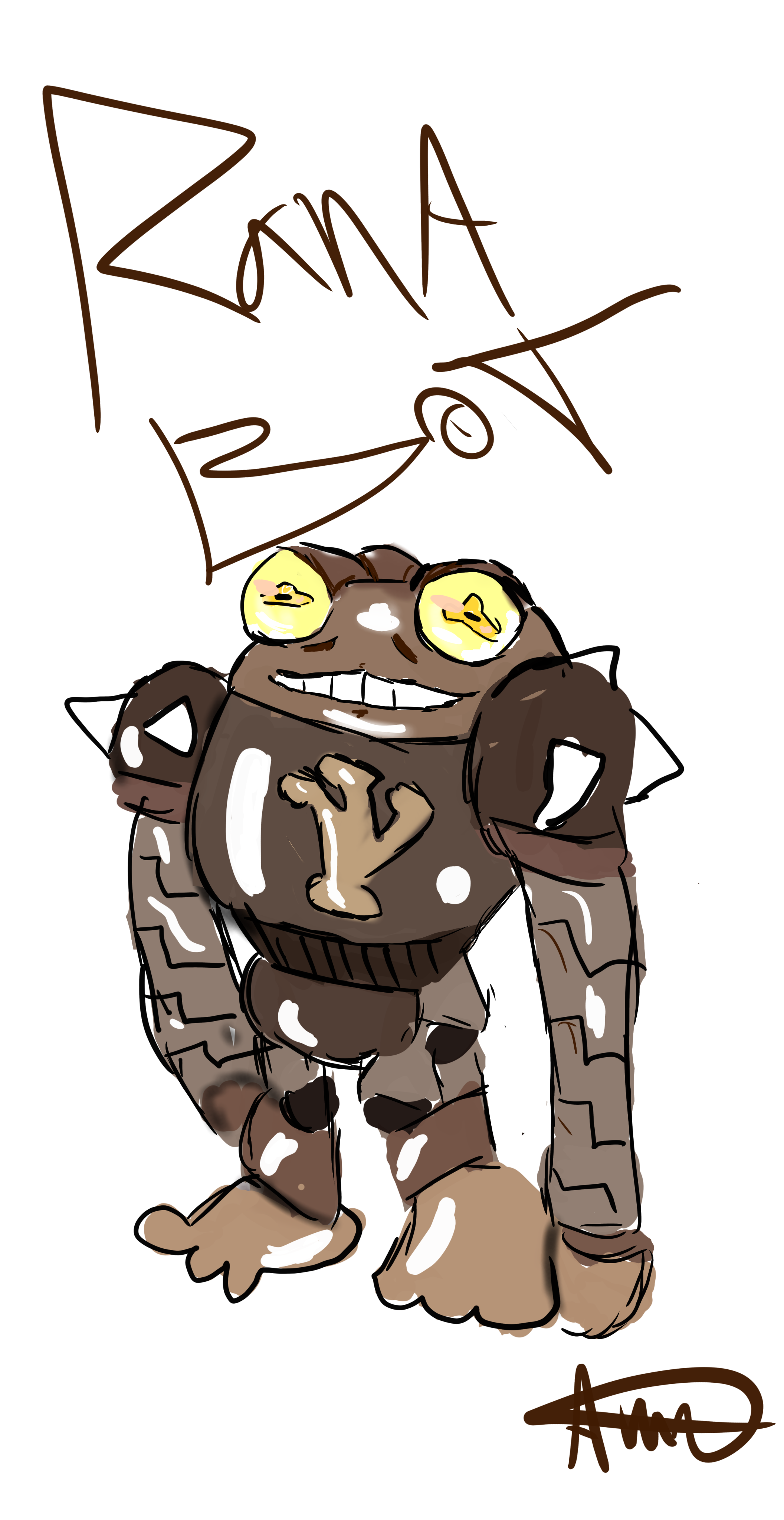 amphibia . Rana bot - ibisPaint