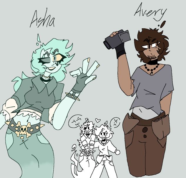 Ghost hunting ocs - ibisPaint