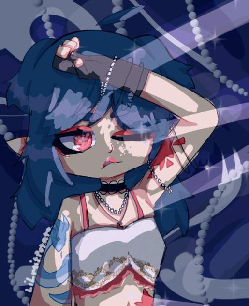 The blue dragon - ibisPaint