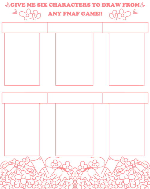 SIX CHARACTERS! - ibisPaint