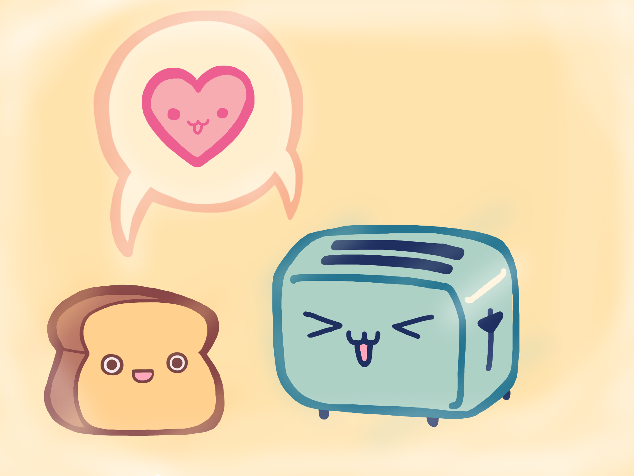 Loaf in love - ibisPaint