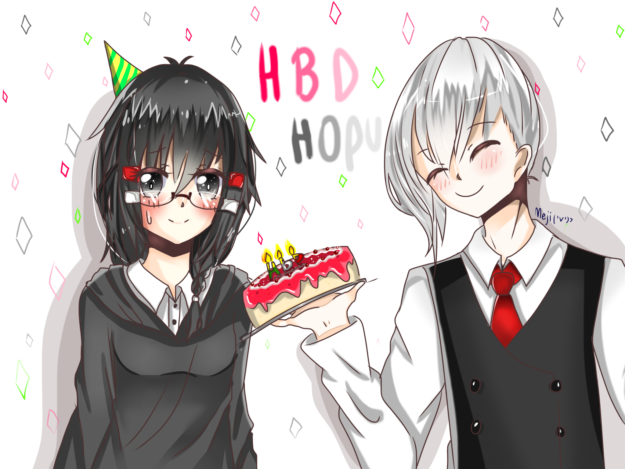 HBD @Hopu - ibisPaint