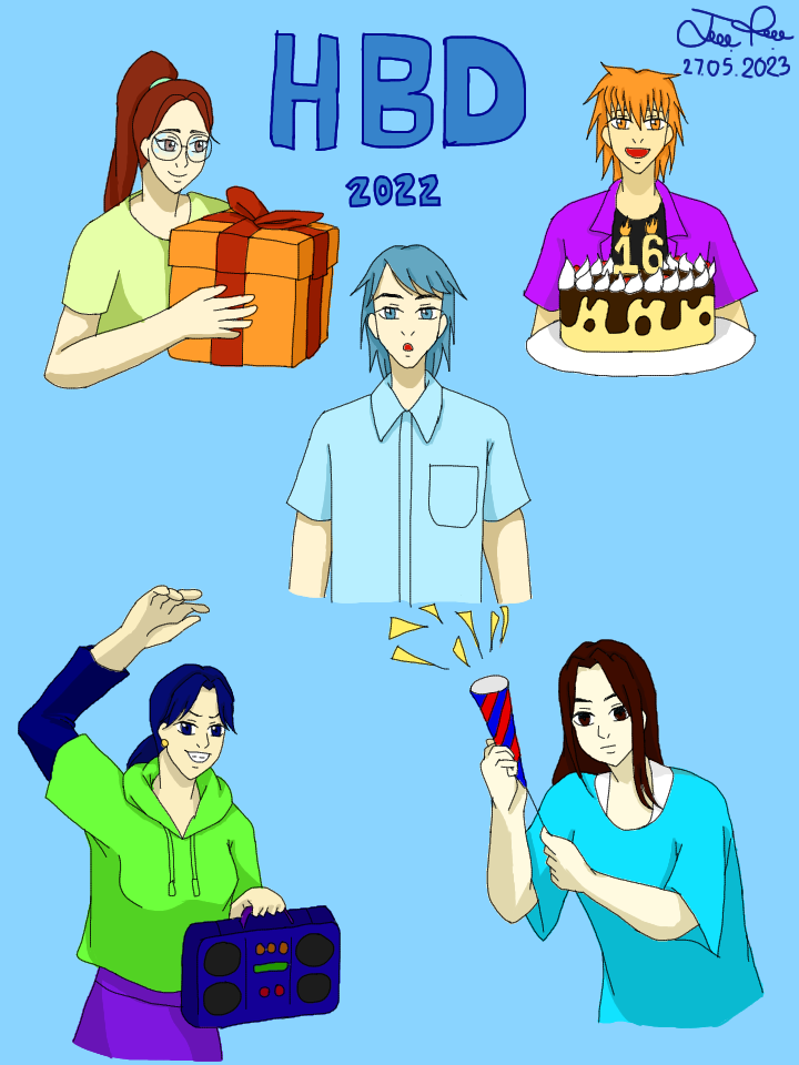 HBD PP!!! - ibisPaint