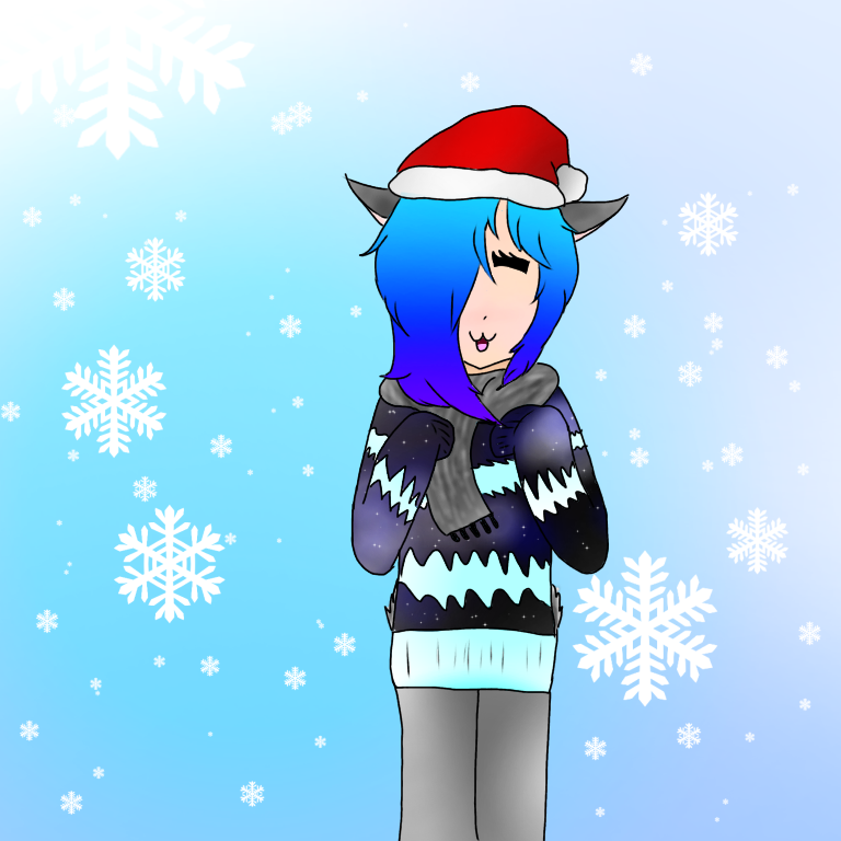 winter pic of my oc - ibisPaint