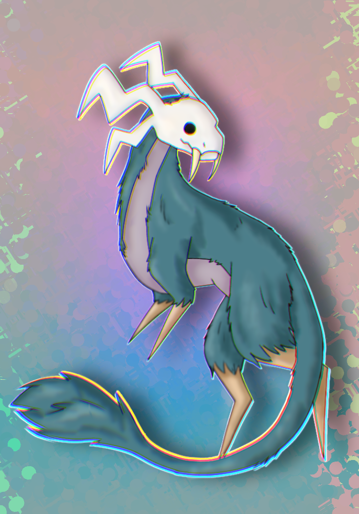 Glitch Monster - ibisPaint